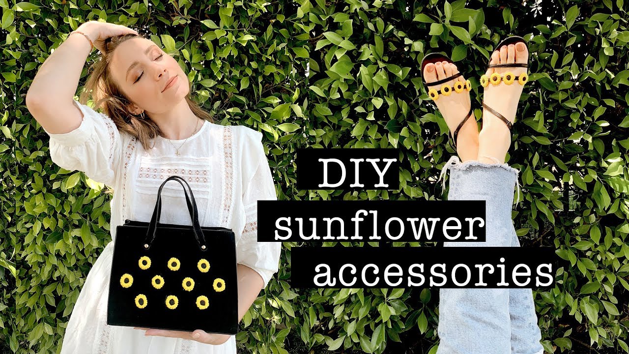 5 DIY Fall Fashion Hacks Using Sunflowers