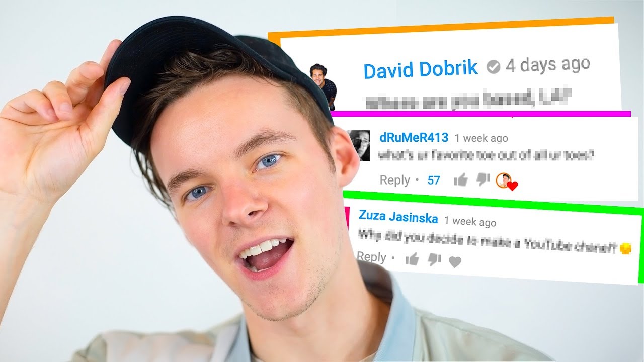 Answering your questions? (Gone wrong)