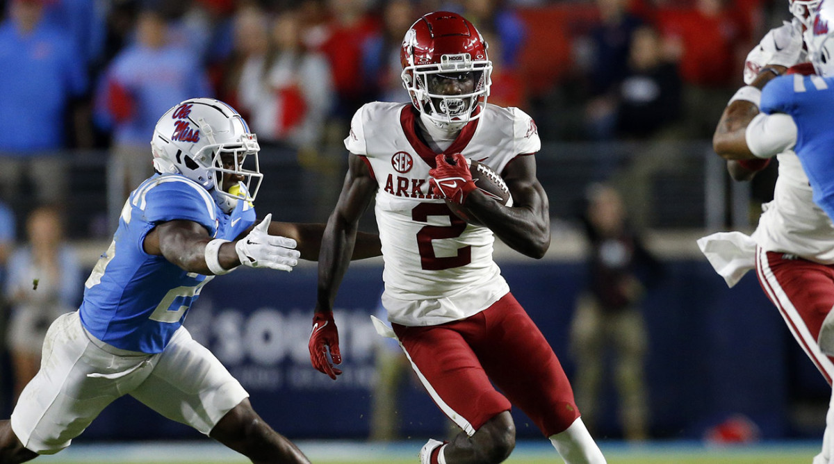 Falcons Eye Arkansas WR as Option in 2025 NFL Draft