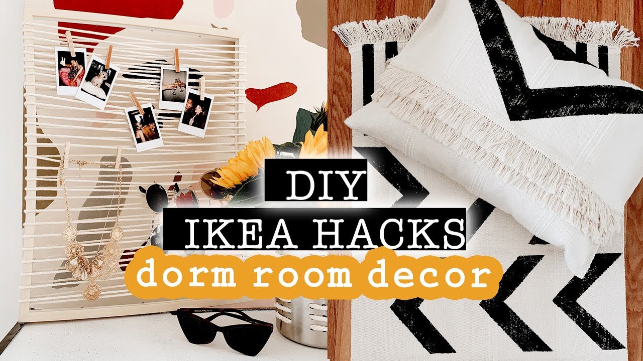 DIY IKEA hacks to maximize small dorm room spaces