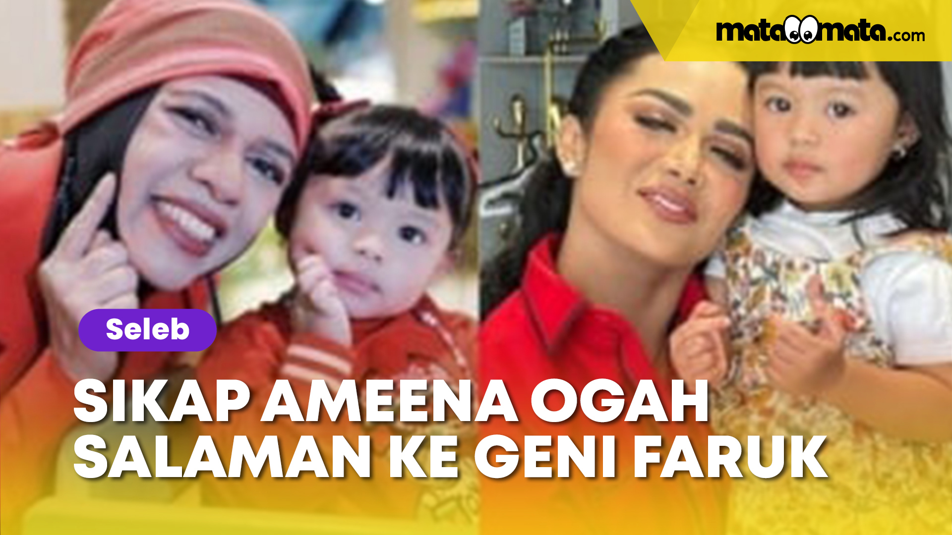 Sikap Ameena Bertemu Geni Faruk dan Kris Dayanti Bak Bumi dan Langit ... Sikap Ameena Bertemu Geni Faruk dan Kris Dayanti Bak Bumi dan Langit ...