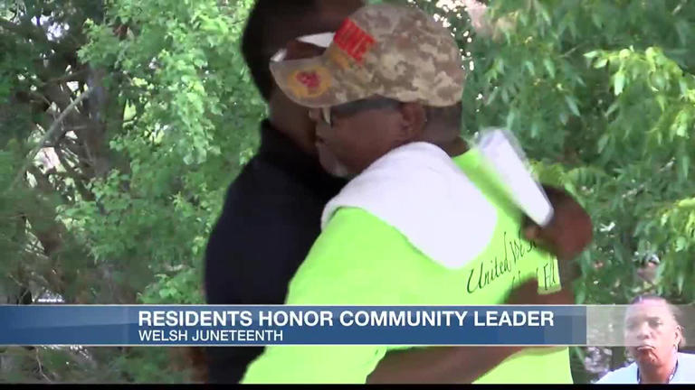 Welsh honors community leader on Juneteenth Welsh honors community leader on Juneteenth