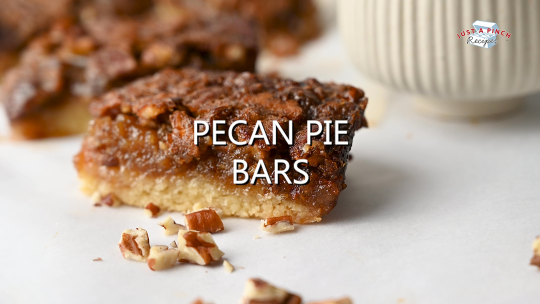 Lazy girl pecan pie bars