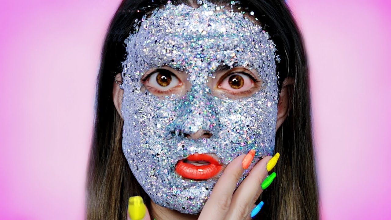 Why People Are Putting Glitter on Their Faces