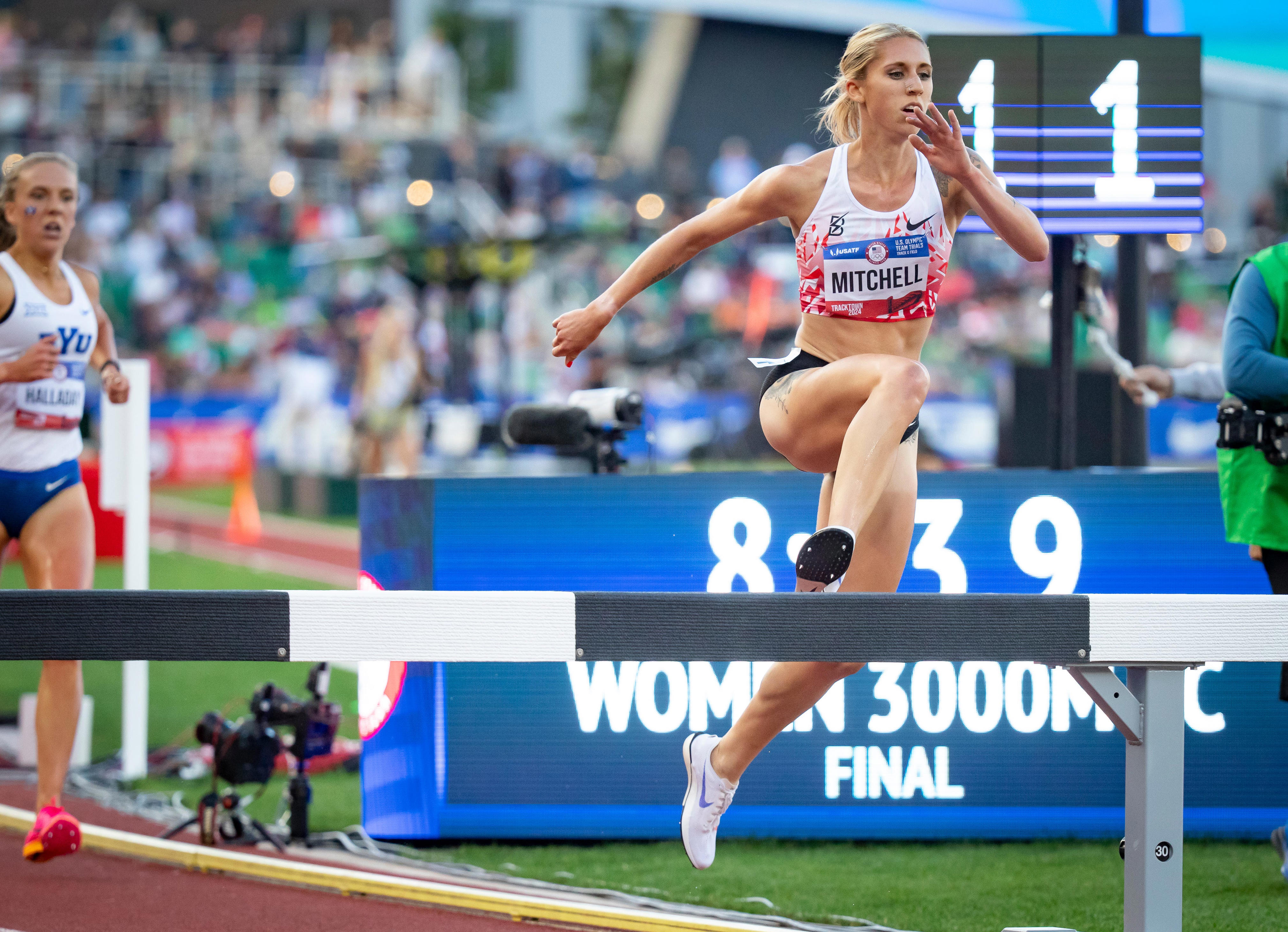 Kaylee Mitchell runs massive personal-best in steeplechase final at U.S. Olympic Trials