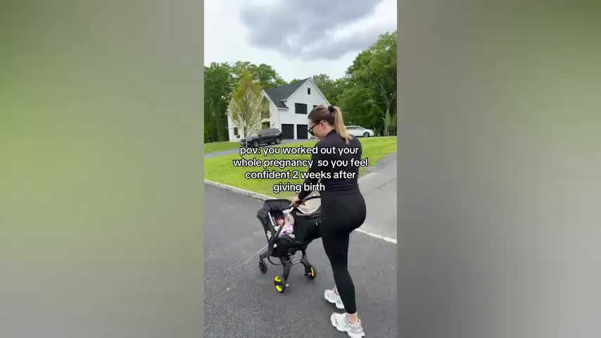 Woman Worked Out During Pregnancy Feels 'Confident' 2 Weeks Postpartum Woman Worked Out During Pregnancy Feels 'Confident' 2 Weeks Postpartum