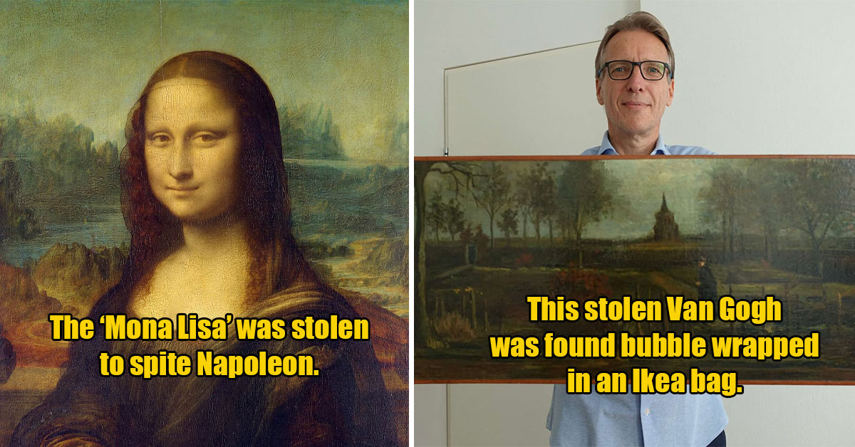 17 Real-Life Art Heists That Make 'Ocean's 11' Look Like Amateurs