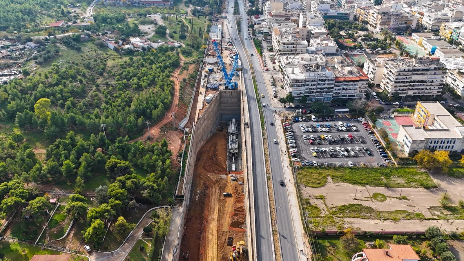 Προχωράει το μεγαλύτερο δημόσιο έργο κάτω από το έδαφος της Αθήνας ...