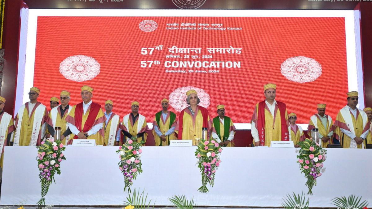 IIT Kanpur Celebrates 57th Convocation, Degrees Awarded To 2,332 Students IIT Kanpur Celebrates 57th Convocation, Degrees Awarded To 2,332 Students