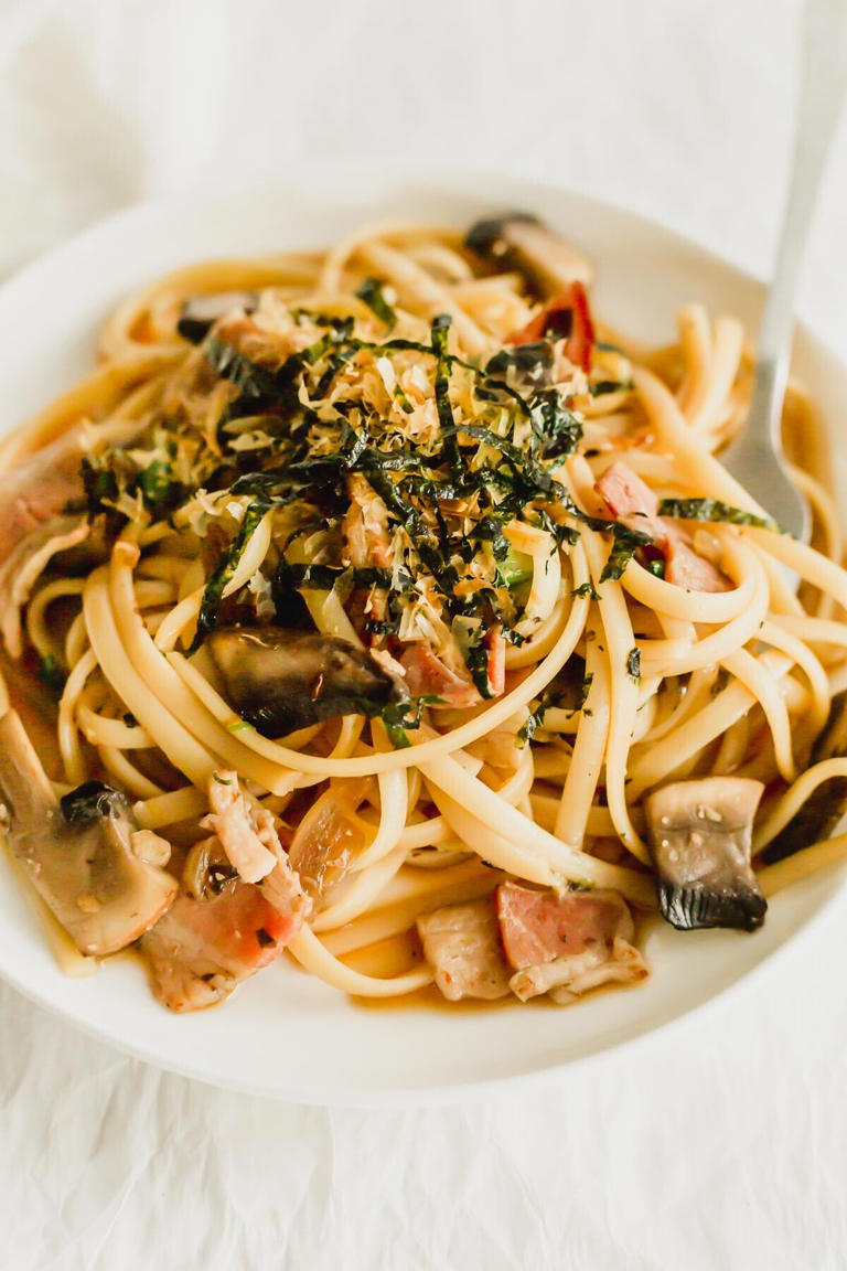 Wafu Pasta (Japanese-Style Pasta)