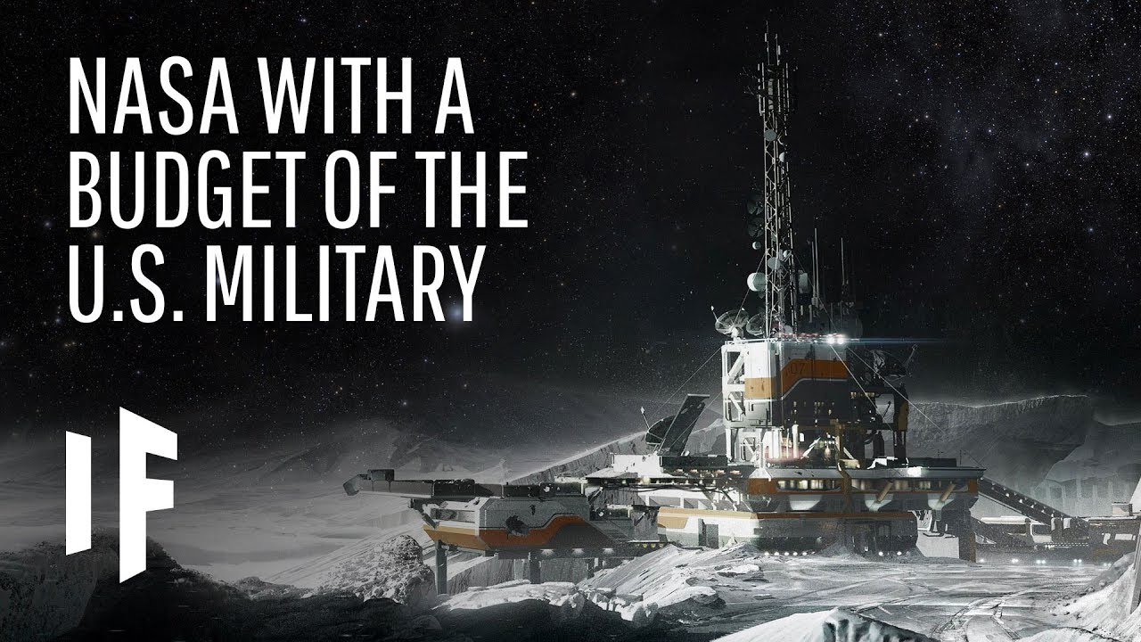 What NASA could achieve with the U.S. military budget