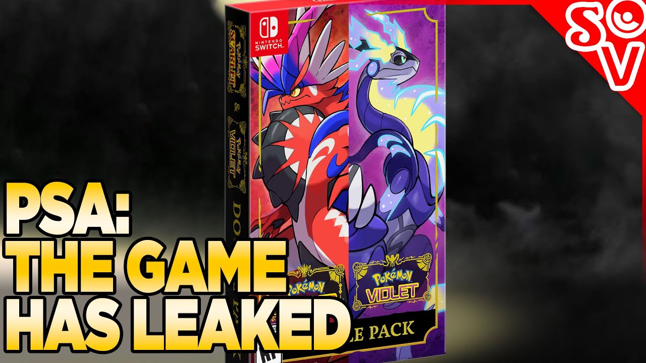 WARNING Pokemon Scarlet & Violet has leaked