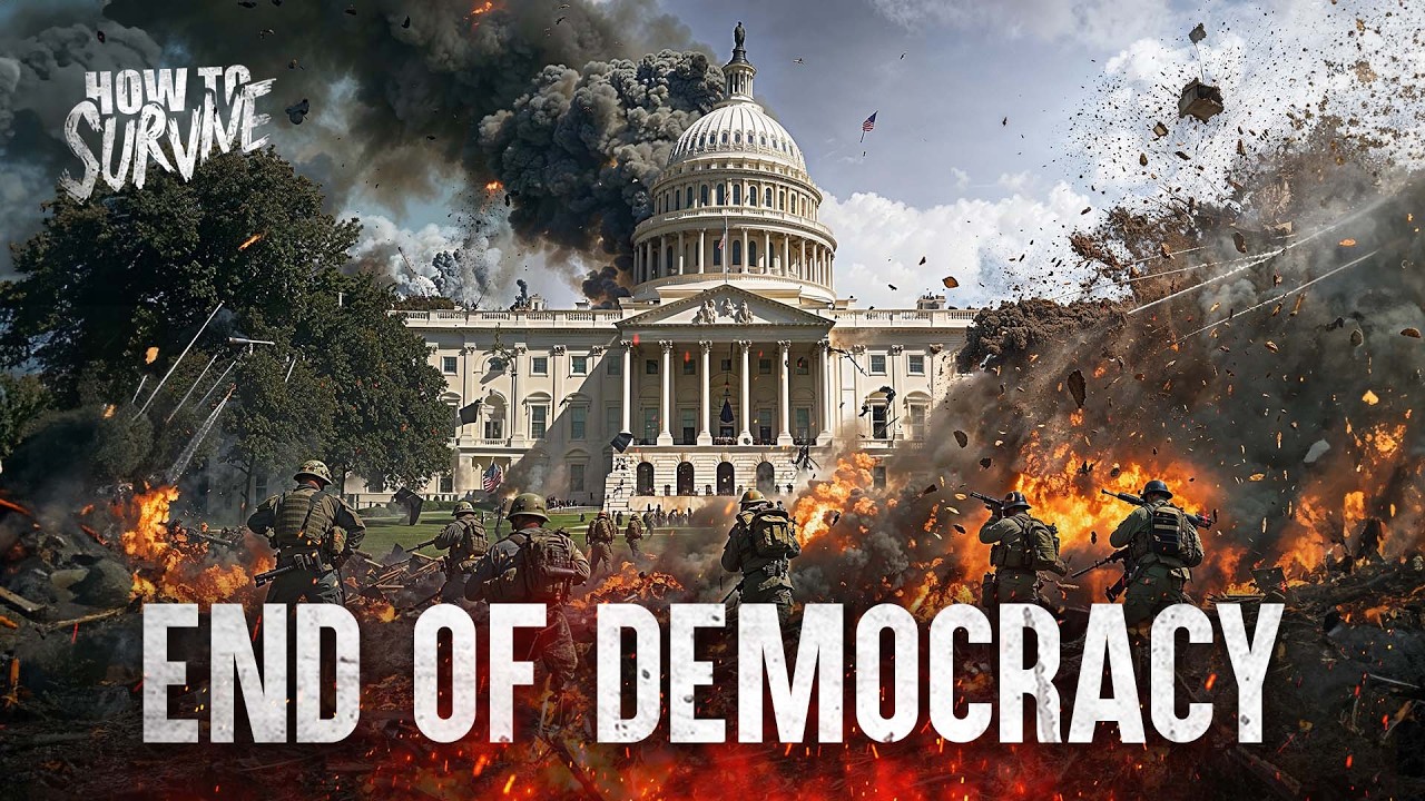 AI predicts an American civil war scenario