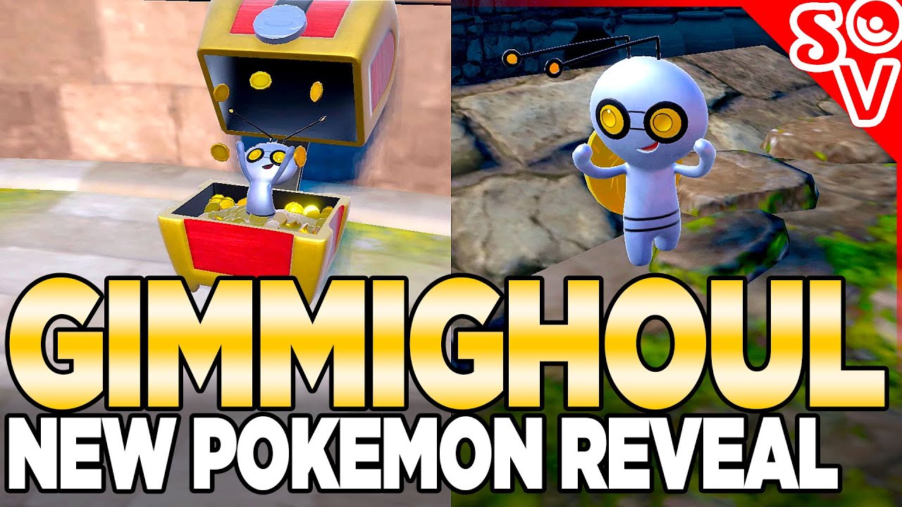 Gimmighoul - NEW Pokemon Reveal for Pokemon Scarlet and Violet