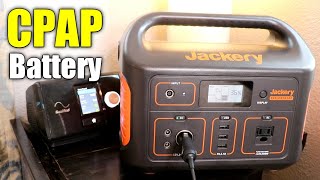 How to power a CPAP machine during a power outage