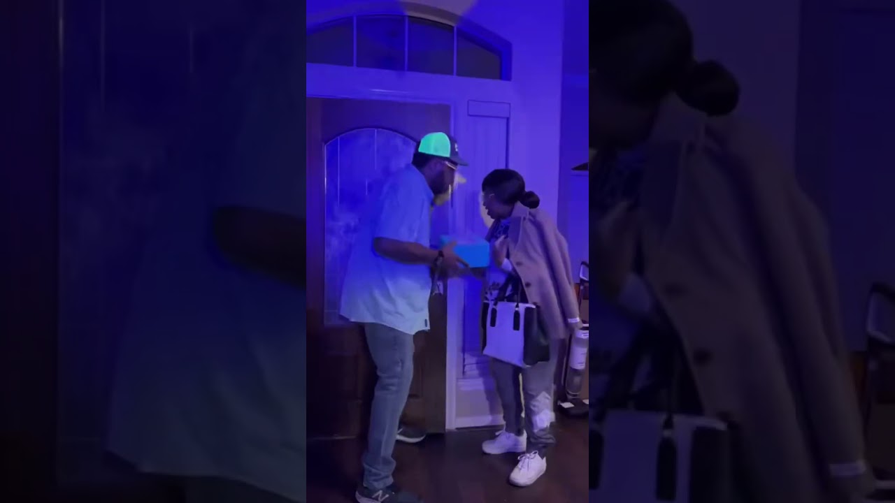 Grandma misses gender reveal and reacts too late