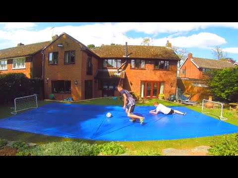 Backyard slip 'n' slide panna match