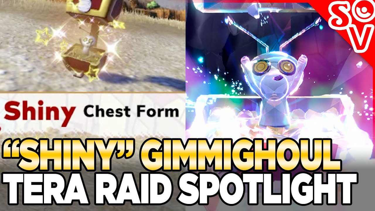 “Shiny” Gimmighoul Raid *OVER* in Pokemon Scarlet and Violet