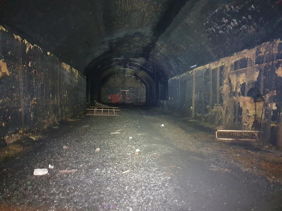 A look inside the ‘sealed in time’ Nottingham train tunnel that ran ...