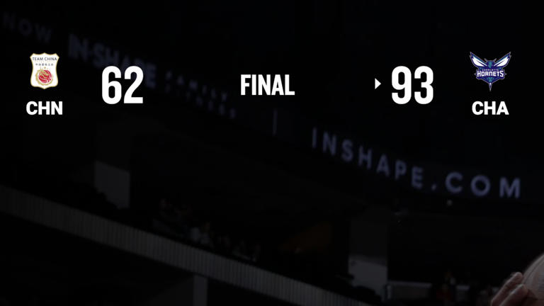 The Hornets Summer League Team Beat The Chinese National Team By 31 Points
