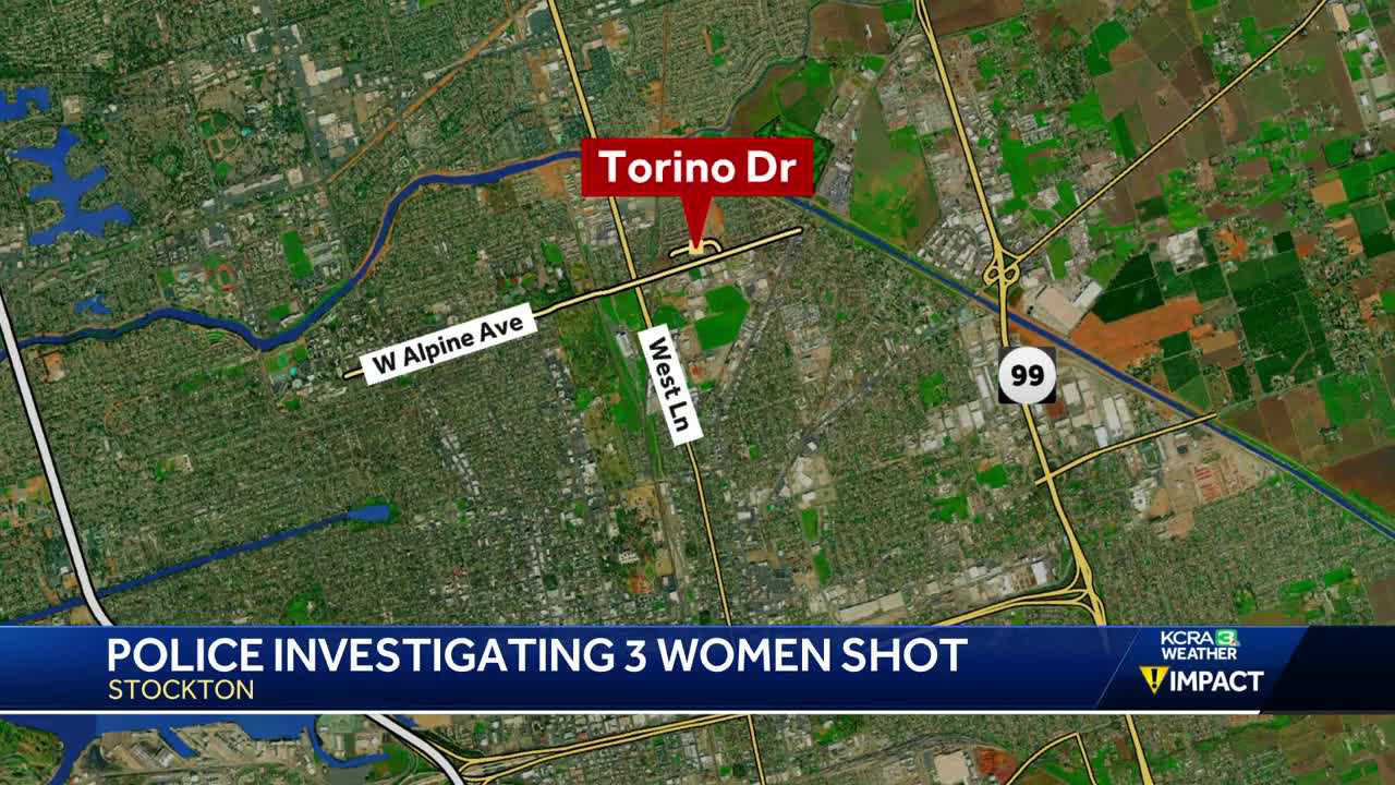 3 women shot in Stockton early Sunday, police say 3 women shot in Stockton early Sunday, police say