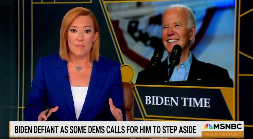 MSNBC host Jen Psaki makes stunning admission about liberal network’s ...