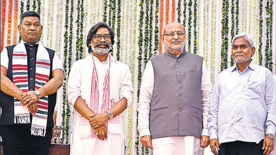 New Hemant Soren govt wins trust vote amid Oppn walkout New Hemant Soren govt wins trust vote amid Oppn walkout