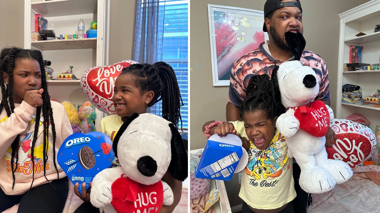 Evil Dad Destroys Daughter's Valentine's Day Surprise