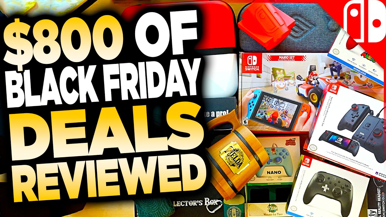 Review of the best Black Friday Nintendo deals