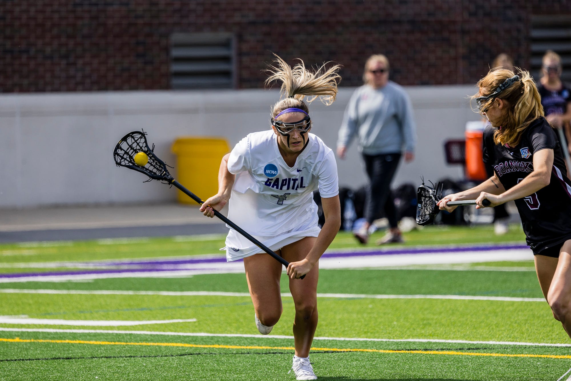 Capital senior Grace Osborn approaching another NCAA lacrosse record