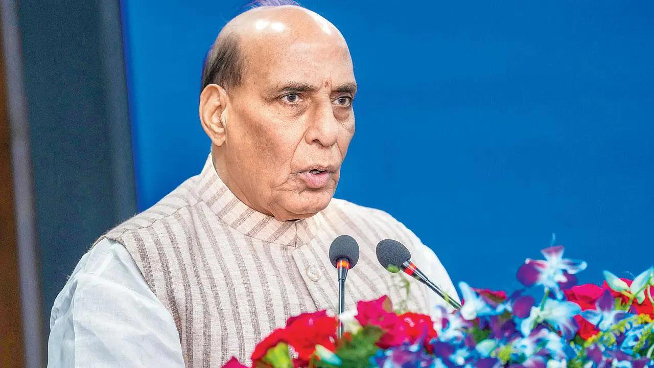 PM Modi greets Rajnath Singh on birthday PM Modi greets Rajnath Singh on birthday