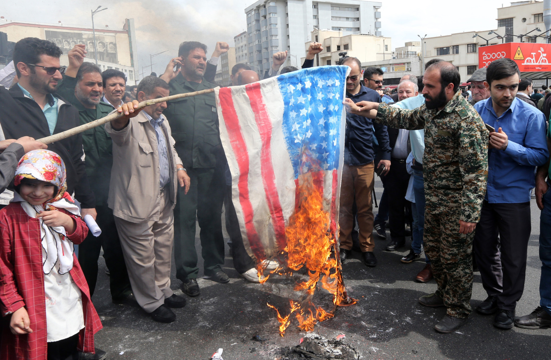 Why are Iran and the US sworn enemies?