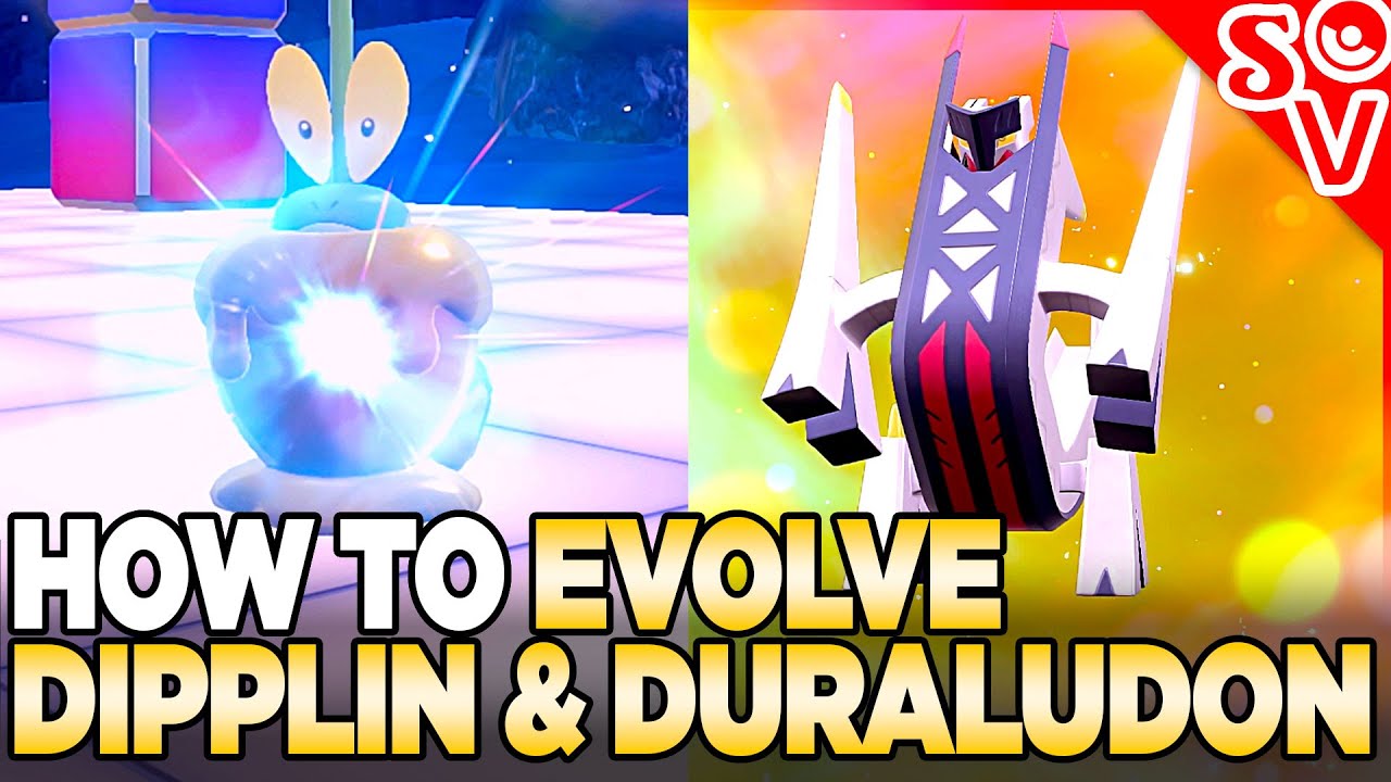 How to Evolve Dipplin & Duraludon to Hydrapple & Archaludon - Pokemon ...