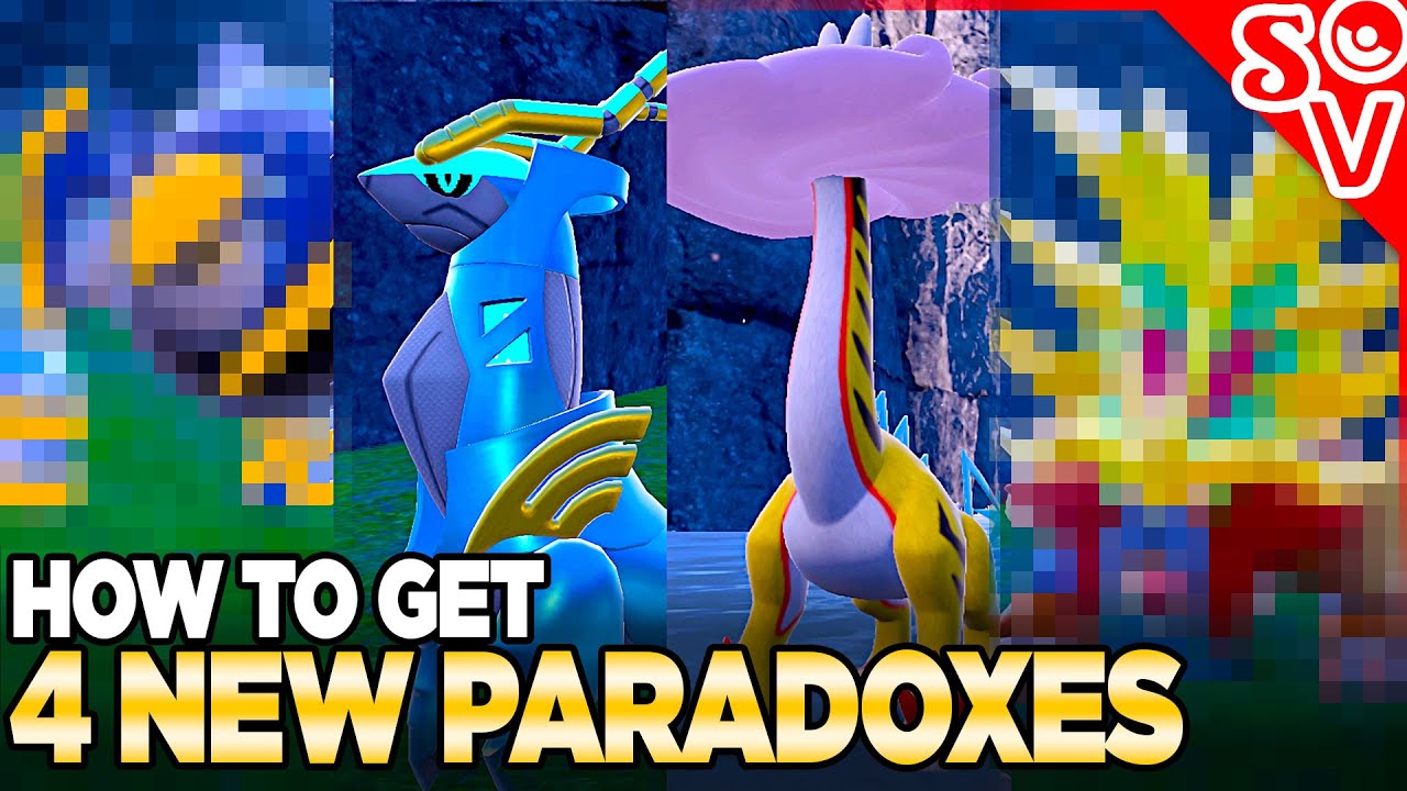 How to Get 4 New Paradox Pokemon - Indigo Disk (Perrin's Quest)