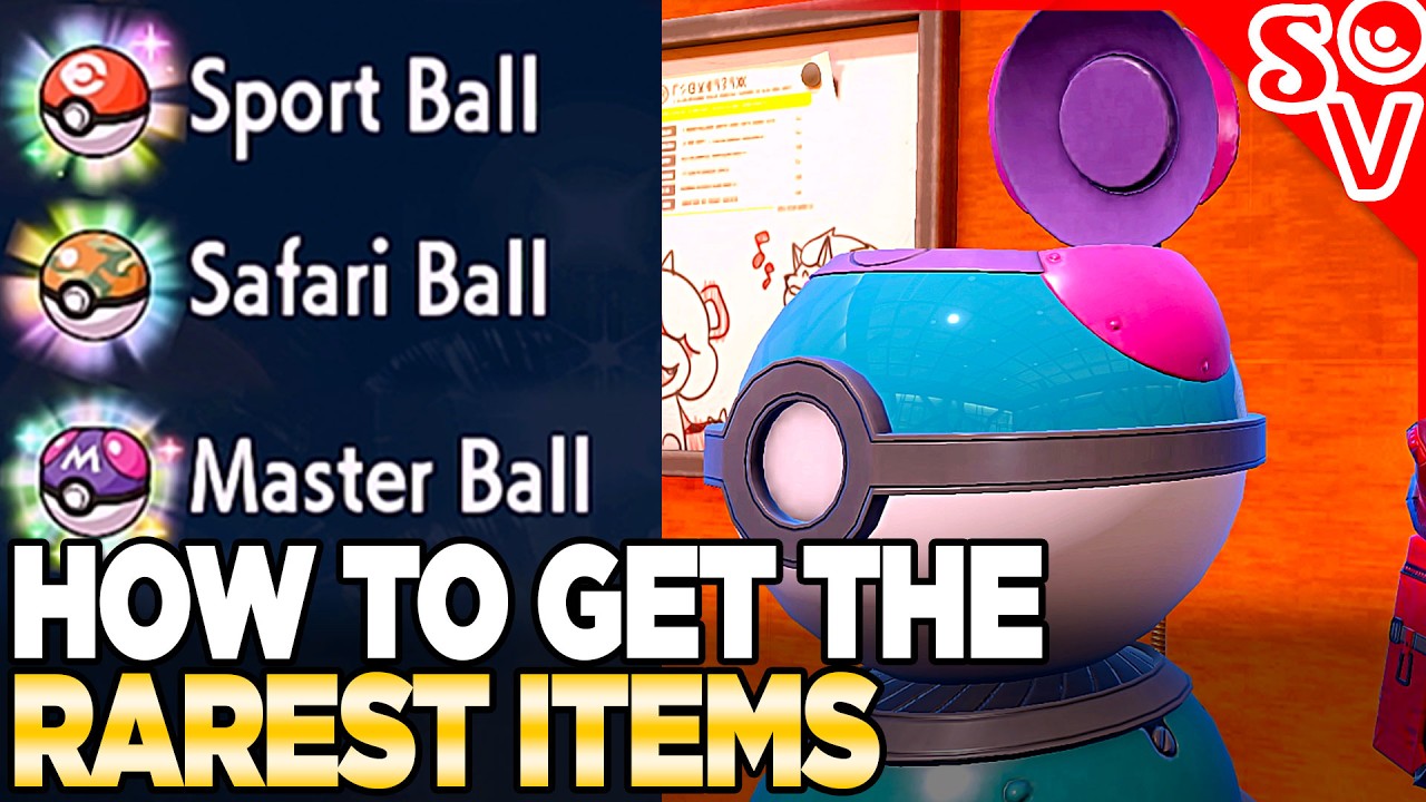 Get the Rarest Pokeballs & Items from Item Printer - Pokemon Indigo Disk