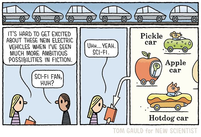 Humorous Comics By Tom Gauld For All The Book And Science Lovers Out ...