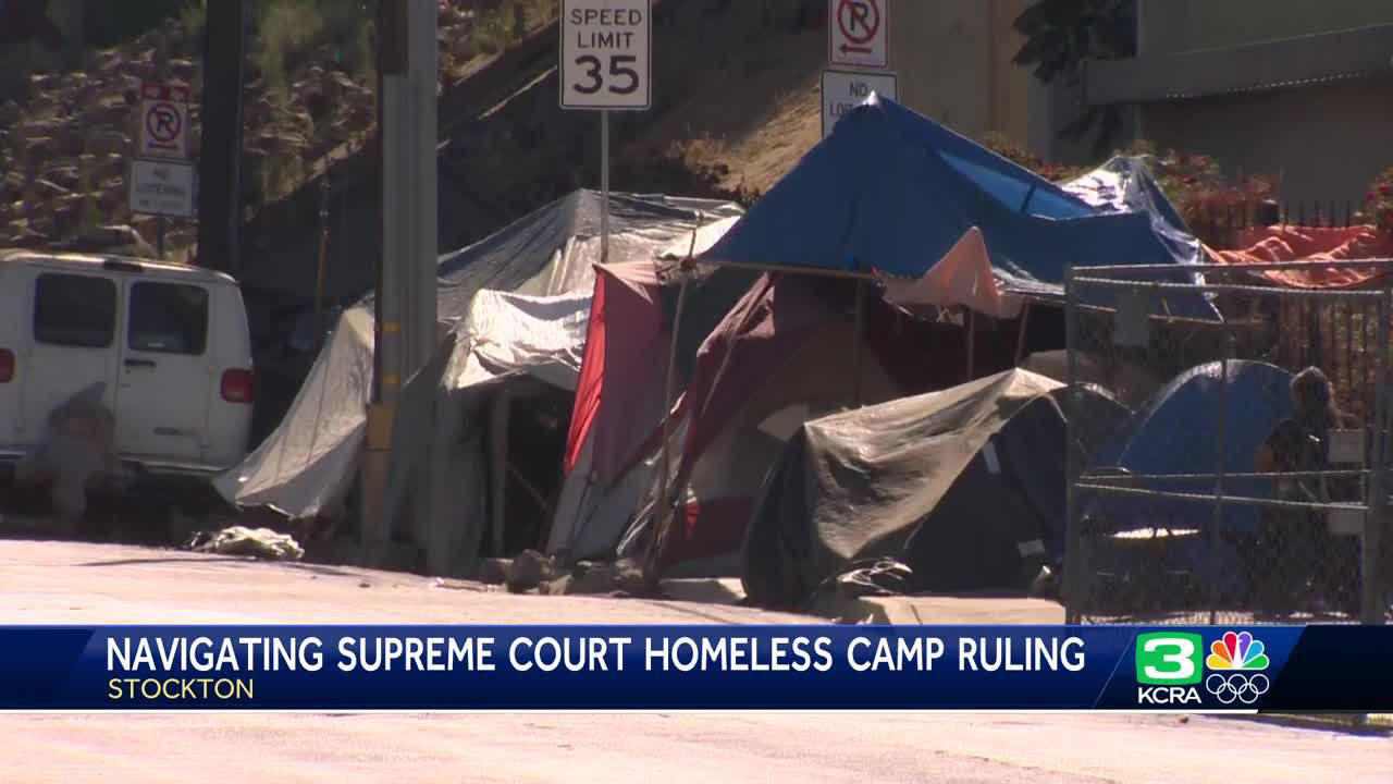 Stockton to enforce stricter laws to address homelessness issue Stockton to enforce stricter laws to address homelessness issue