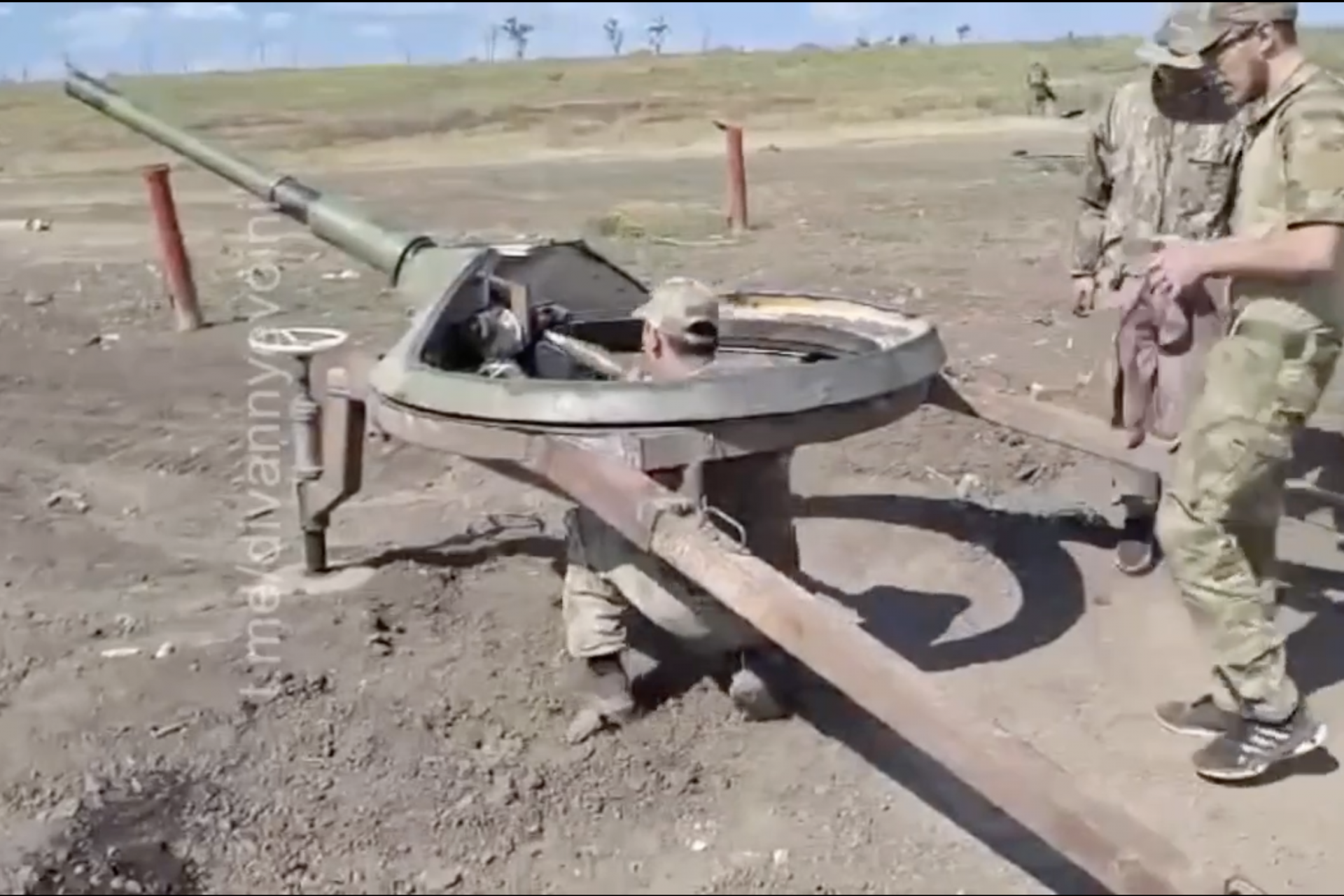 Remember when Russian soldiers turned an old piece of equipment into a ...