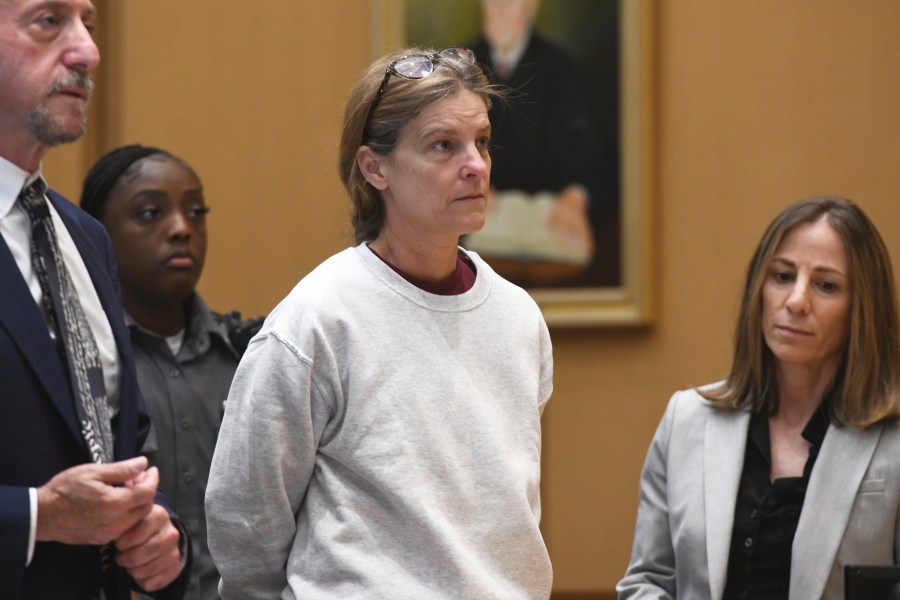 Michelle Troconis appears in court on contempt charge