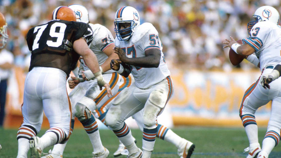 Number 57 and the Three Who Wore It Best for the Dolphins