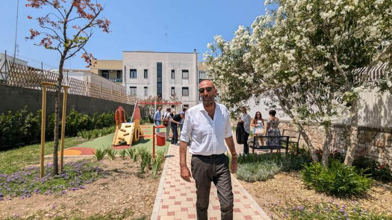 Prima uscita da sindaco di Bari per Vito Leccese: inaugurata una ... Prima uscita da sindaco di Bari per Vito Leccese: inaugurata una ...