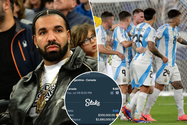 Argentina crushes Drake after he loses $300,000 betting against them in ... Argentina crushes Drake after he loses $300,000 betting against them in ...
