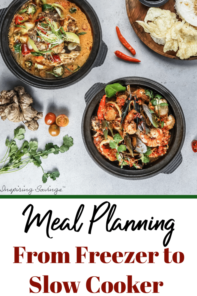 How to go from freezer to slow cooker cooking - easy prep