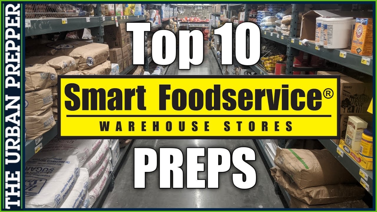 10 items to buy at Smart Foodservice Warehouse for emergency preparedness