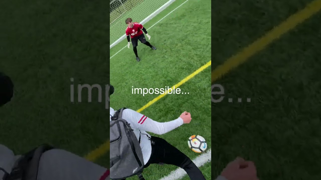 Watch a creator play soccer from a bizarre third-person perspective