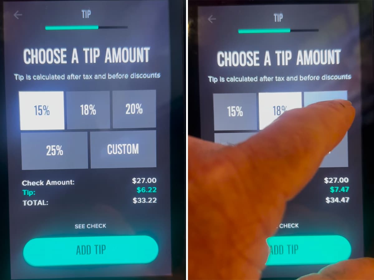 Don't fall for it: The restaurant tipping scam that makes you tip extra ...