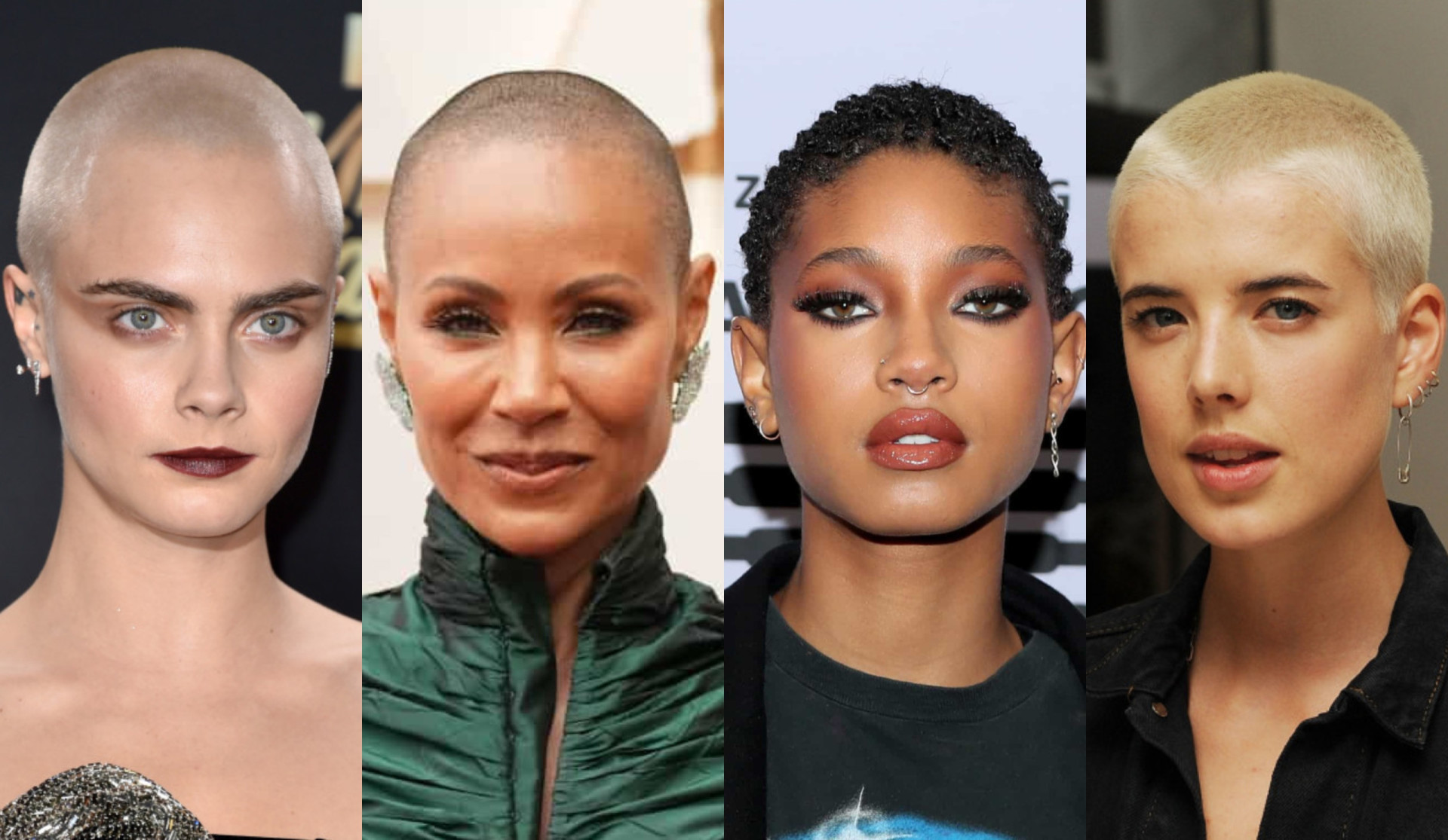 Actrices et célébrités ayant opté pour le crâne rasé