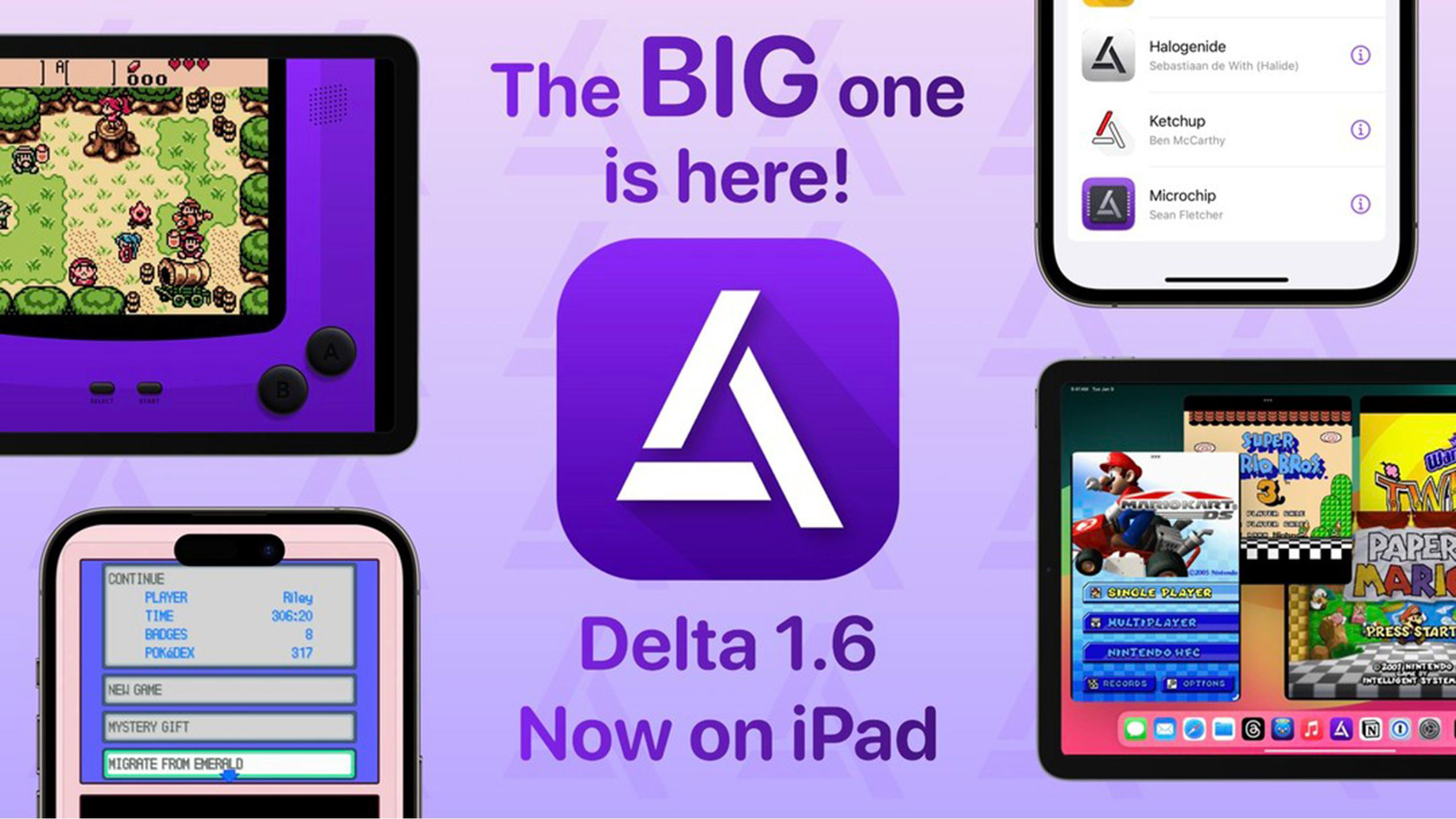 Delta update adds native support for iPad Delta update adds native support for iPad