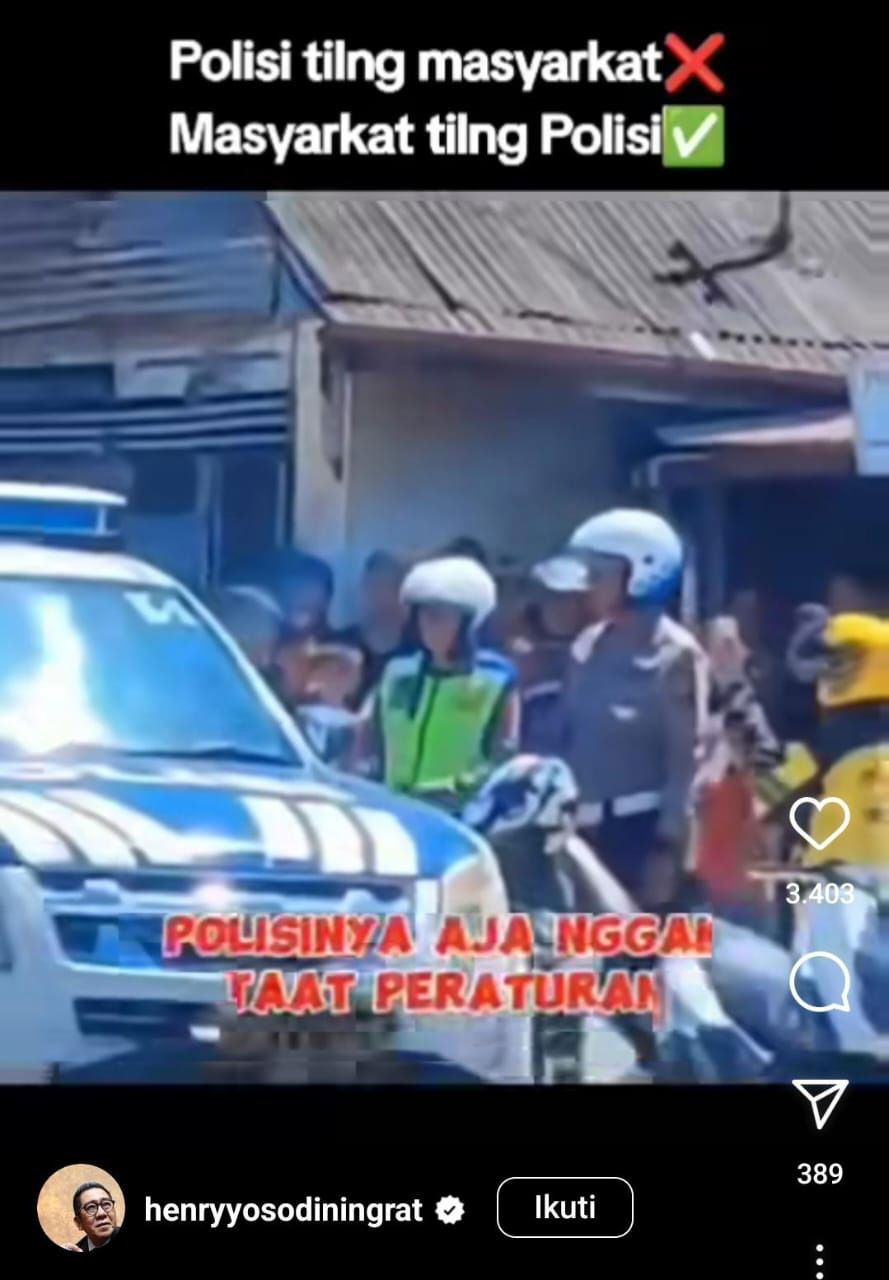 Unik, Polisi Tilang Masyarakat? Biasa, Ini Warga Tilang Motor Polisi Unik, Polisi Tilang Masyarakat? Biasa, Ini Warga Tilang Motor Polisi