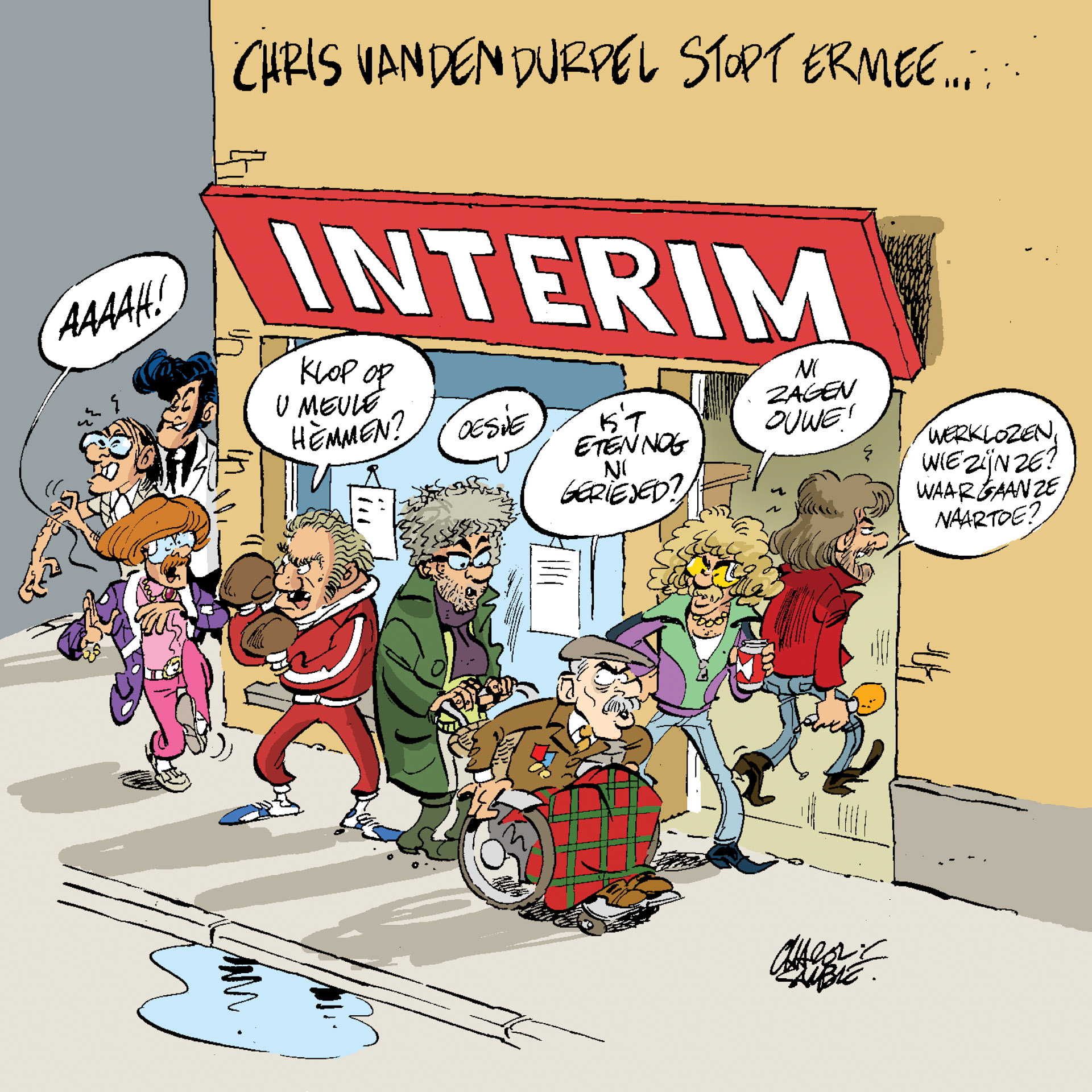 Bekende imitator stopt ermee